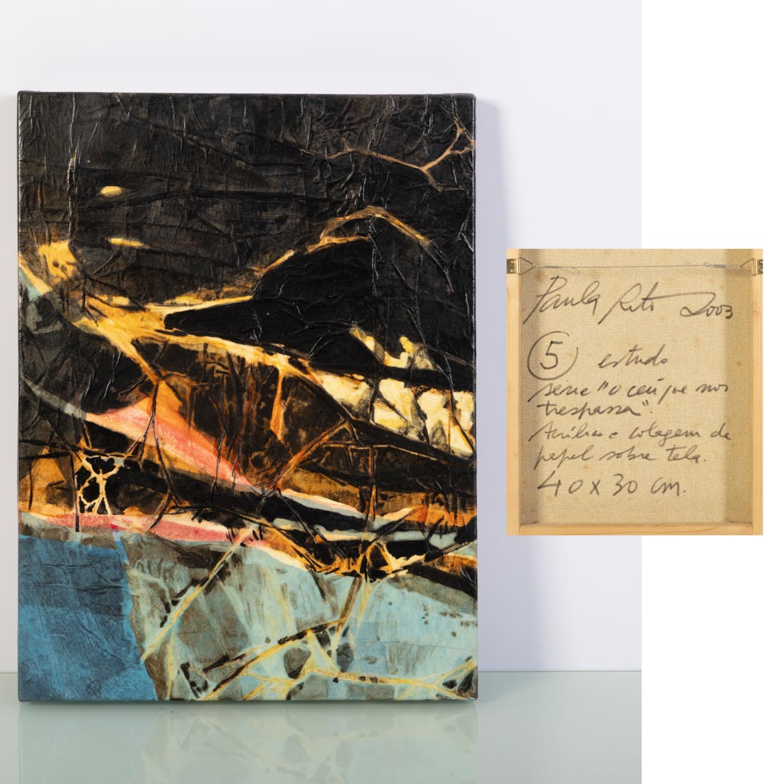 2022 | 6º Leilão Presencial: ‹671.› PAULA RITO (n. 1964)